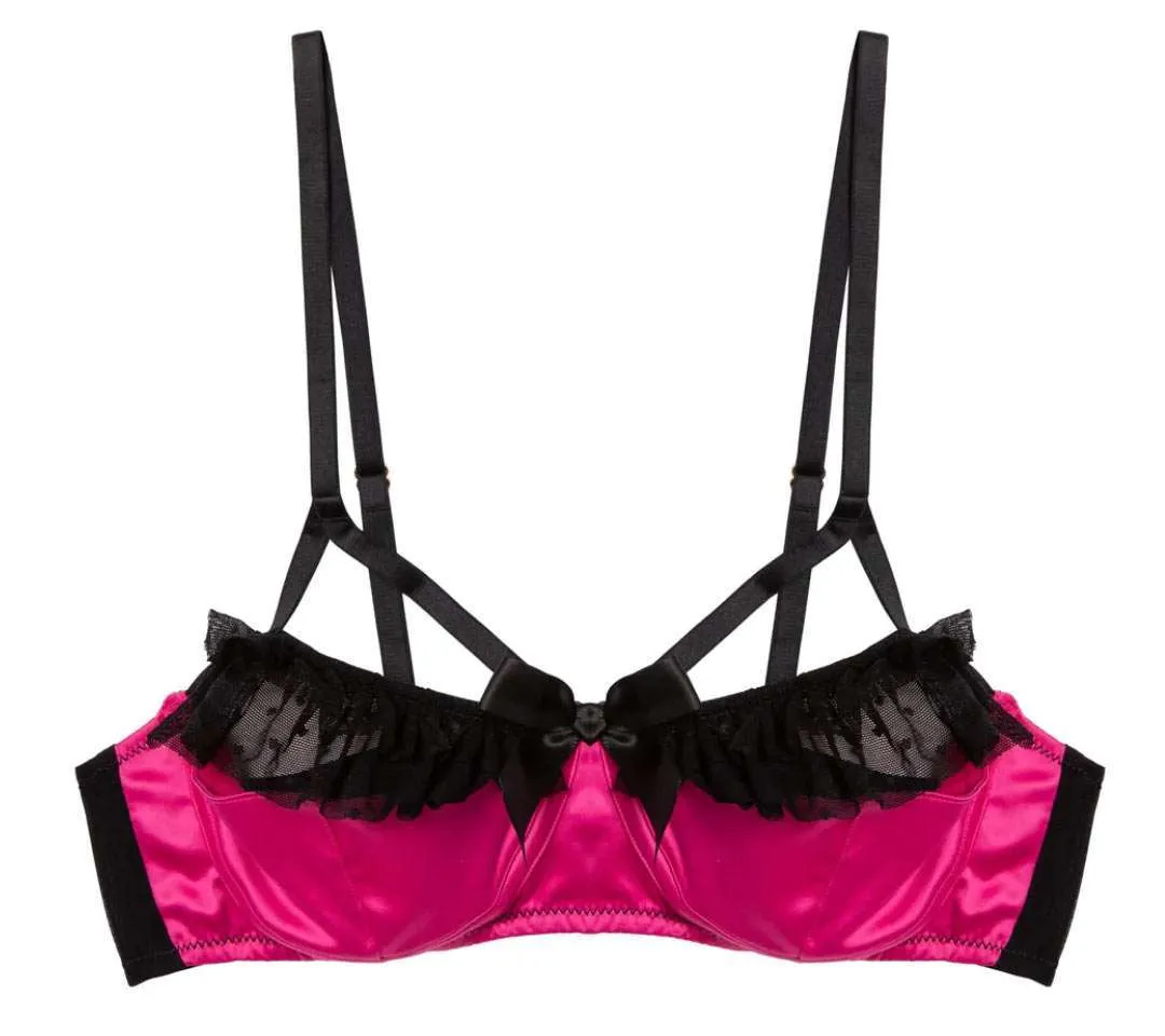 Quarter Cup Bra Dd Chain Quarter Cup Bra | LaneBryant