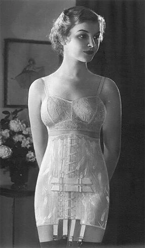 1930s-girdle - Swanky Pins Retro Lingerie